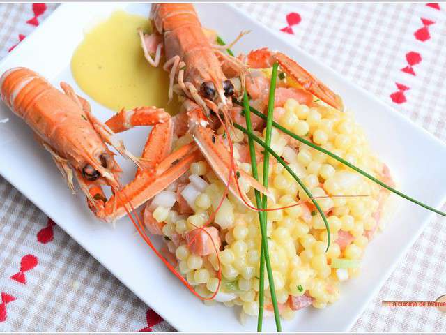 Recettes de Salade de la mer de La cuisine de mamie caillou