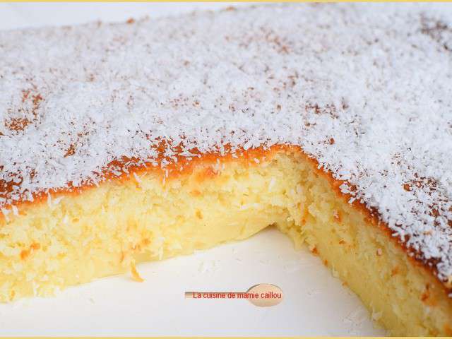 Recettes de Gâteau Coco de La cuisine de mamie caillou