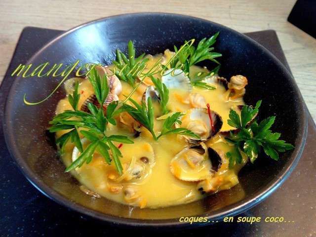 Recettes de Coques et Soupe
