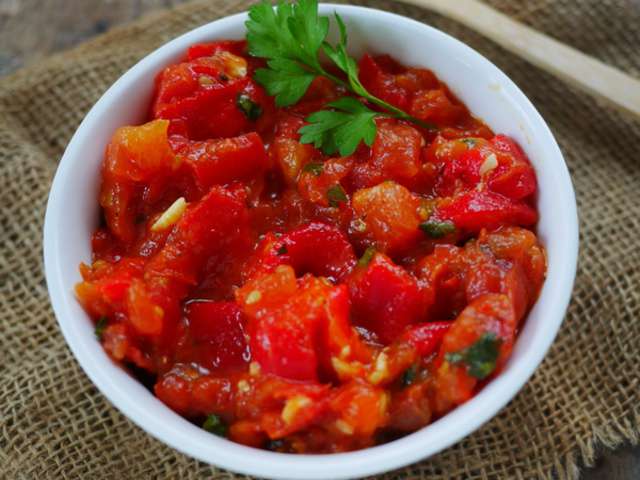 Recettes de Salade de poivrons - 4
