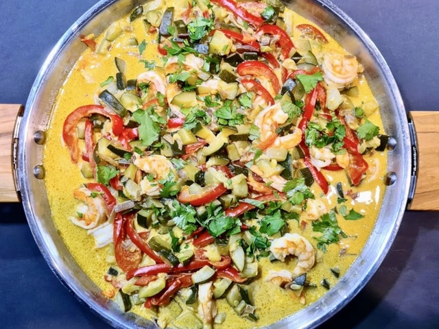 Recettes De Curry De Crevettes Et Courgettes
