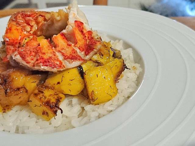 Recettes de Homard grillé de Marina les pieds dans le plat