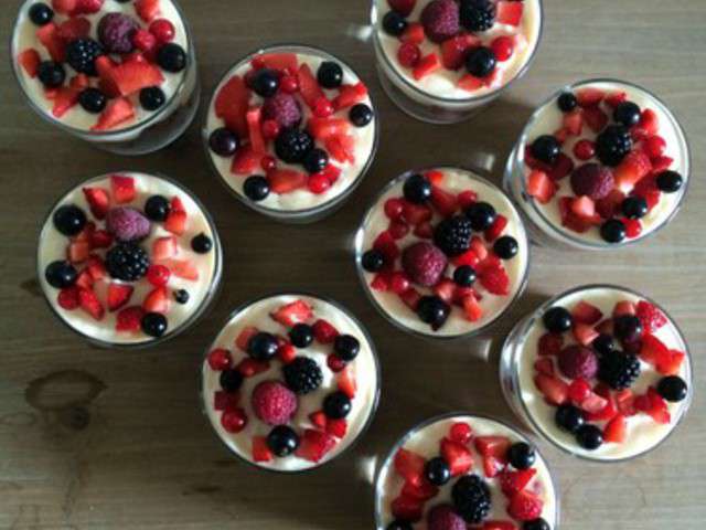 Recettes de Tiramisu aux Fruits Rouges de Marion à découvert