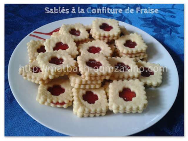 Recettes de Sablés à la confiture de MatbakhOumzakino