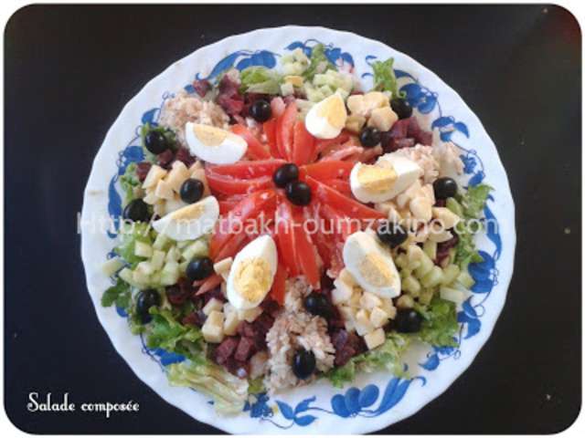 Recettes de Salade composée de MatbakhOumzakino