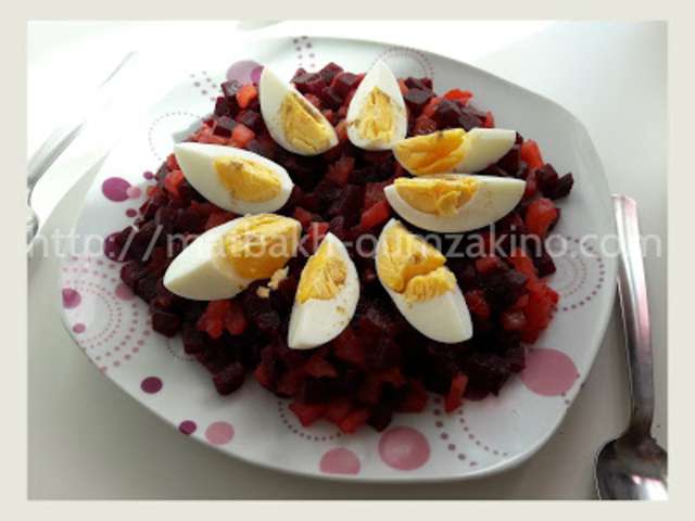 Les Meilleures Recettes d'Oeufs Durs et Salade de betterave