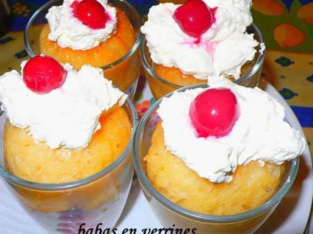 Recettes de Baba au Rhum et Fruits