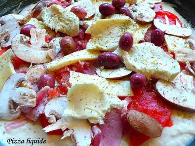 Recettes de Pizza Liquides