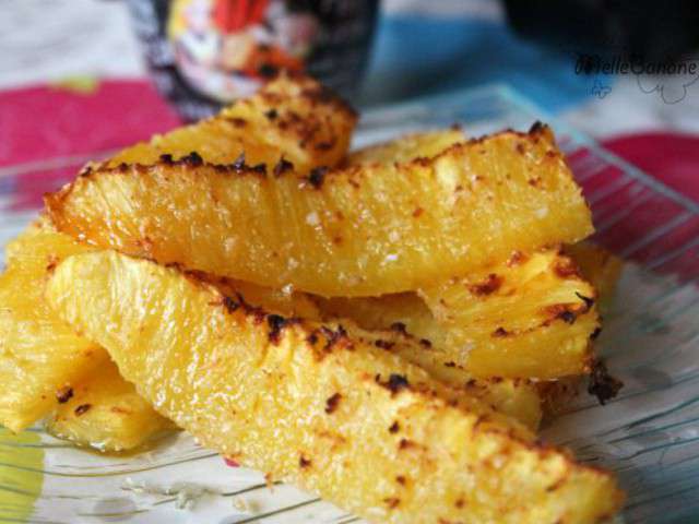 Recettes d'Ananas rôti et Noix de coco