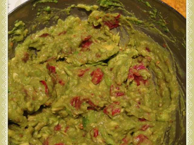 Recettes de Guacamole de Merci Mamie