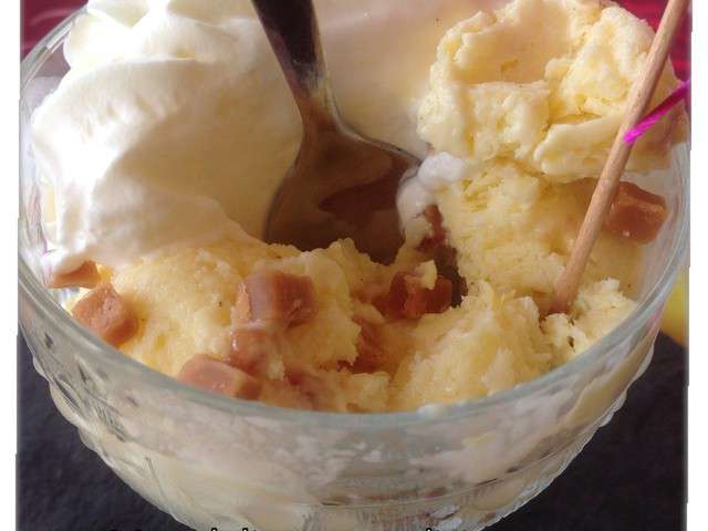 Recettes de Glace à la vanille de Mes délices paradisiaques