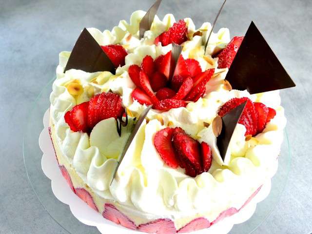 Recettes de Fraisier de Mes Douceurs