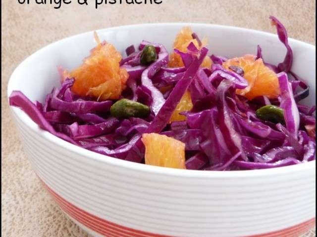 Recettes de Salade de chou rouge de Mes Envies et Délices