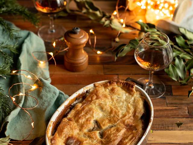 Recettes de Tourte végétarienne