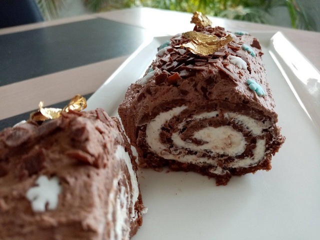 Recette Bûche de Noël facile - Les recettes de Bûche de Noël les plus ...