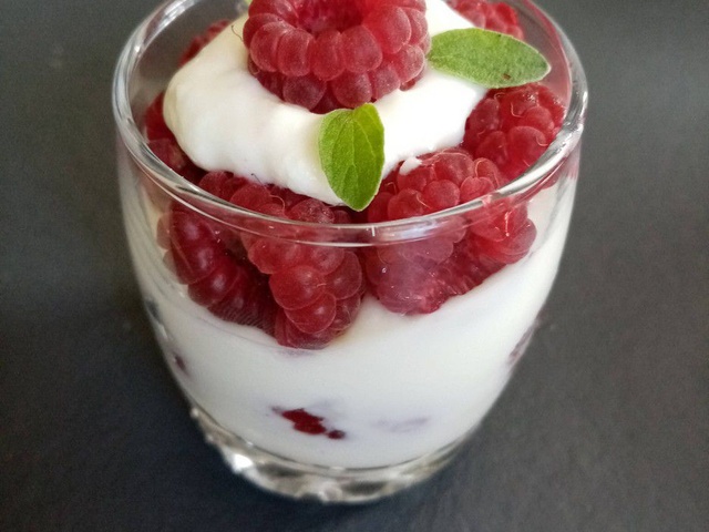 Recettes de Framboises et Yaourt