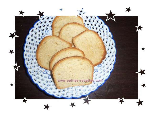 Recettes de Biscottes de Mes p'tites recettes de cuisine