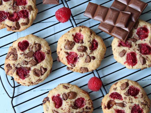 Recettes de Cookies et Framboises