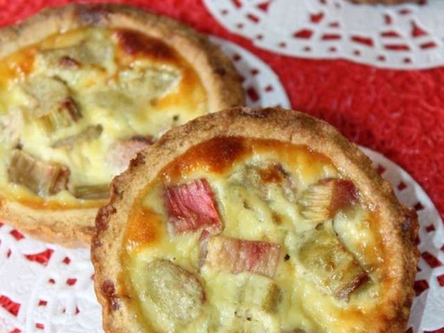 Les Meilleures Recettes de Tartelette et Rhubarbe