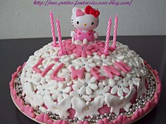 Recettes de Gâteau Hello Kitty de Mes Petites Fantaisies