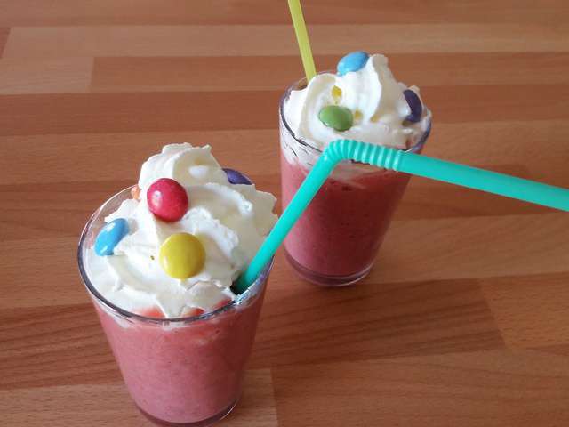Recettes de Milk Shake et Chantilly
