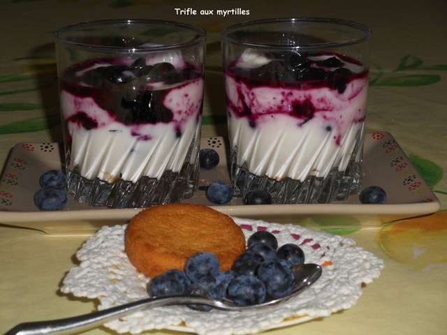 Les Meilleures Recettes de Trifles et Myrtille