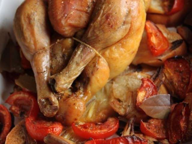 Recettes de Poulet rôti et Pain