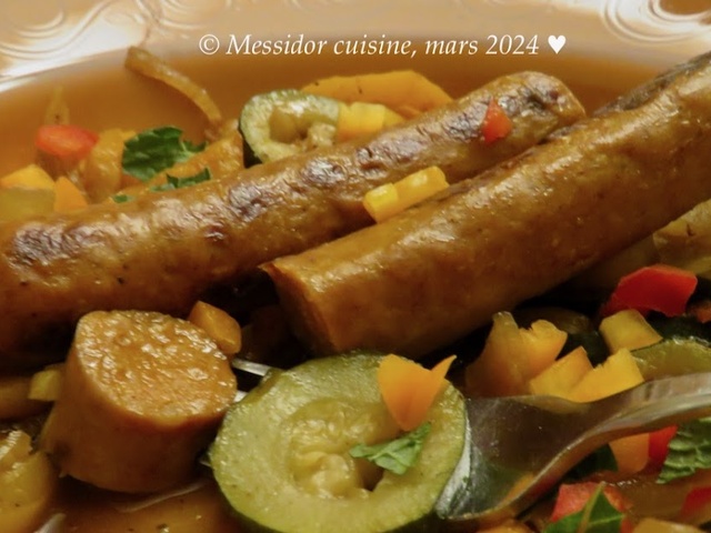 Recettes de Merguez de Messidor cuisine, vol. 2