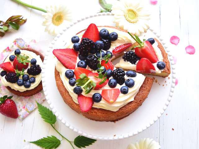 Recettes de Tarte aux Fruits Rouges et Chocolat blanc