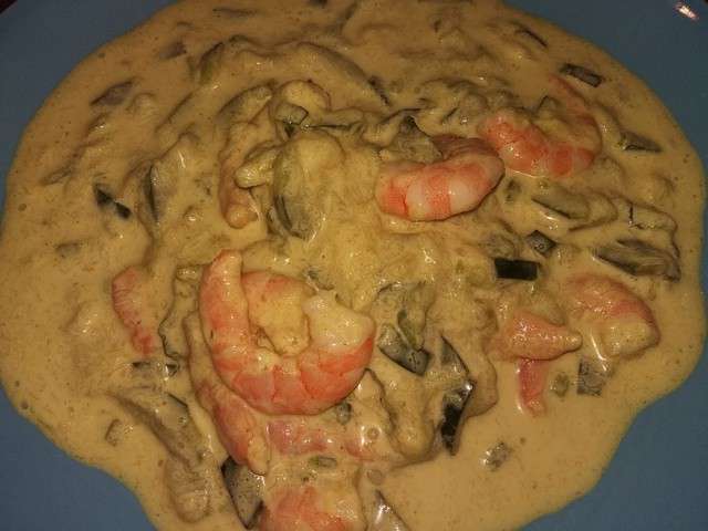 Recettes De Curry De Crevettes Et Courgettes
