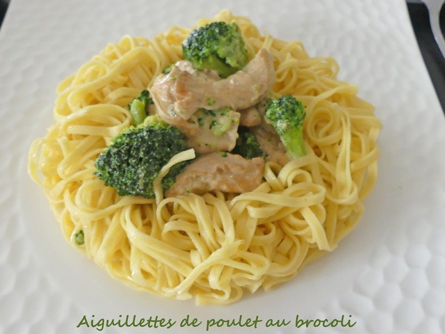Recettes d'Aiguillettes de Poulet et Brocolis