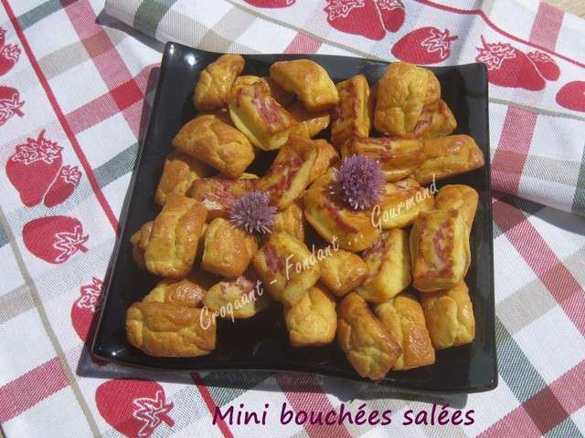 Recettes de Mini-bouchées de Croquant - Fondant ... Gourmand