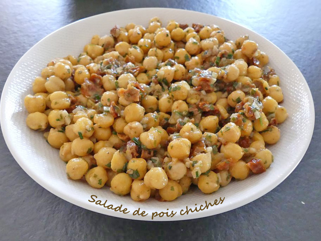 Recettes de Salade de pois chiche de Croquant - Fondant ... Gourmand