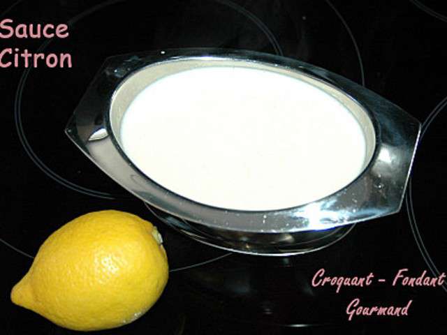 Recettes de Sauce citron de Croquant - Fondant ... Gourmand