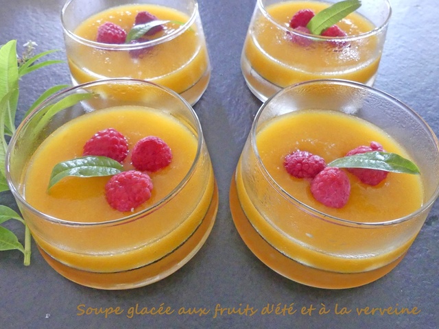Recettes de Verveine et Fruits