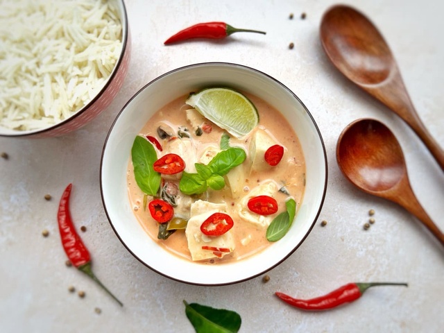 Recettes de Curry rouge
