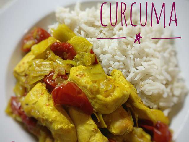 Recettes de Curcuma et Poulet
