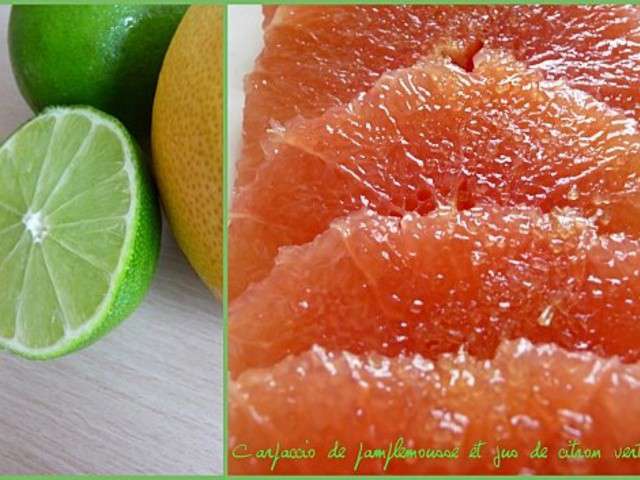 Les Meilleures Recettes de Pamplemousse et Citron vert