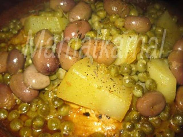 Recettes de Petits pois de Moroccan Cuisine Marocaine