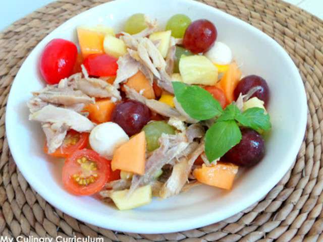 Recettes de Salade de poulet et Poulet rôti