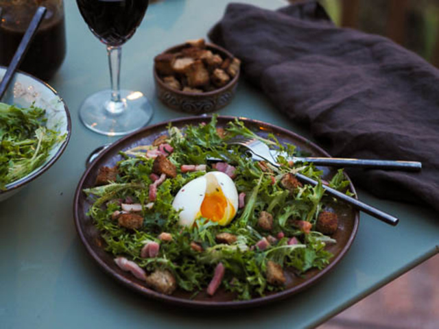 Recettes De Frisée Et Lardons