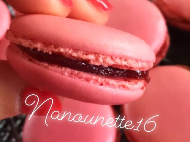 Recettes de Macarons et Fruits rouges