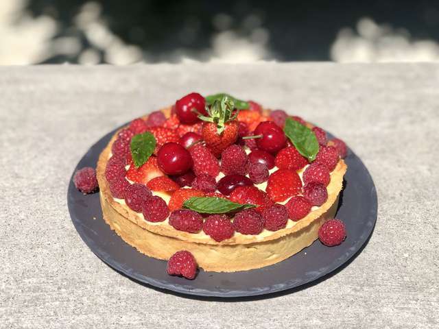 Recettes de Tarte aux Fruits Rouges de Nath'Chocolat