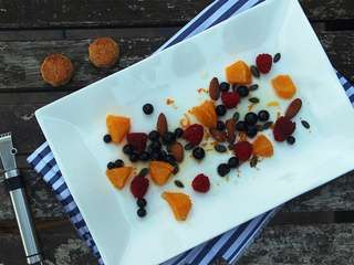 Recettes de Salade de fruits rouges