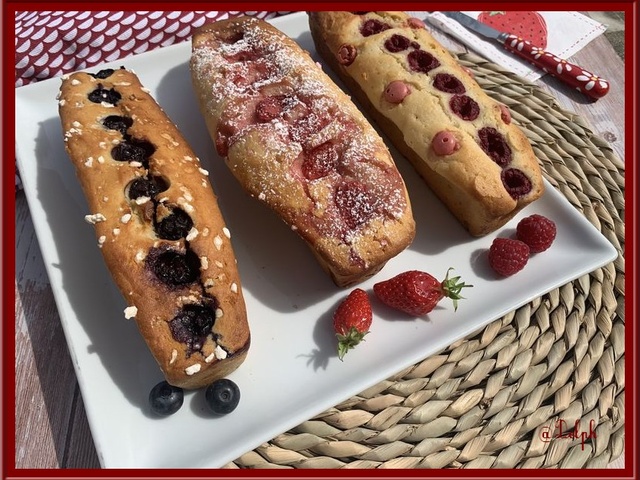 Recettes de Fruits rouges et Cake