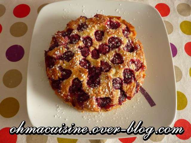 Recettes de Gâteau aux Framboises de ohmacuisine