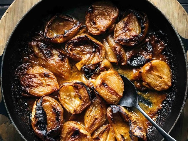 Recettes d'Oignons Confits de On dine chez Nanou