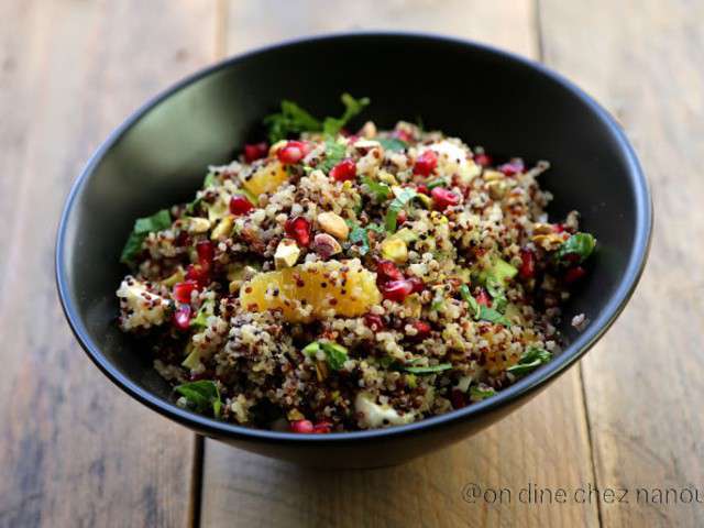 Recettes de Salade de quinoa de On dine chez Nanou