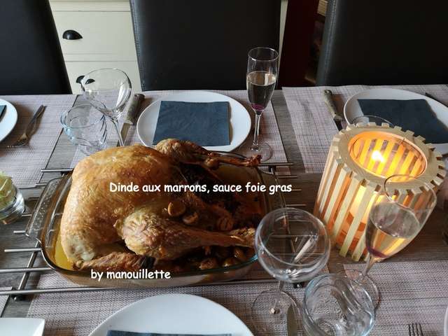 Recettes de Sauce foie gras et Dinde