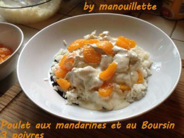 Les Meilleures Recettes de Mandarine et Poulet